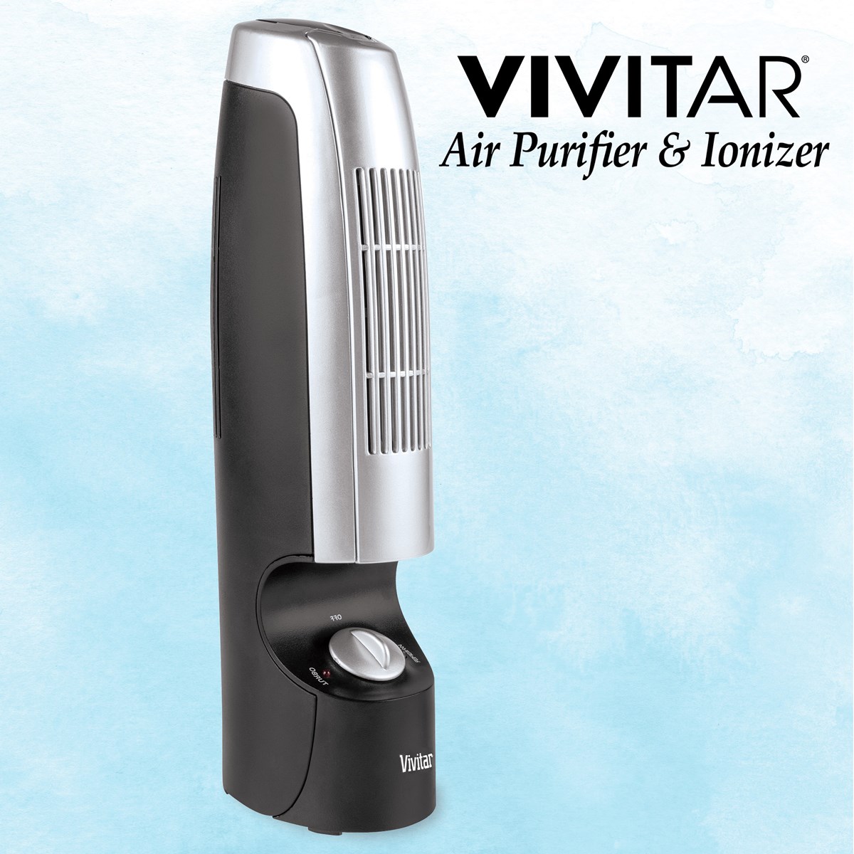 Vivitar Air Purifier & Ionizer with Built-in Fan, Large | Collections Etc.