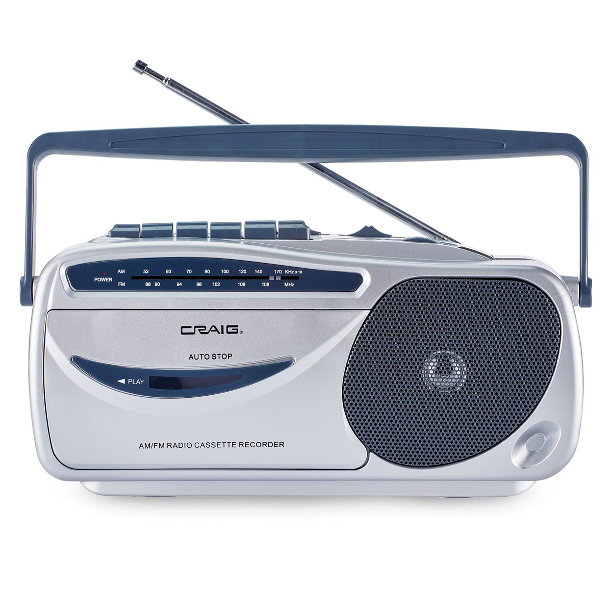 Deluxe Cassette Player & Recorder with AM FM Radio | Collections Etc.