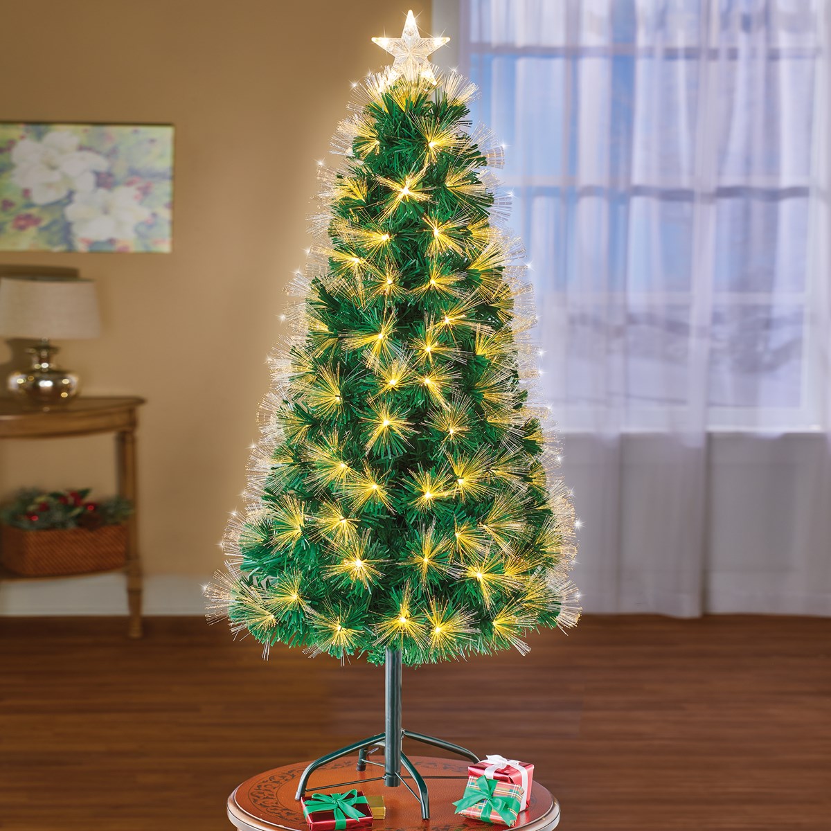 47 Inch Fiber Optic Bluetooth Christmas Tree | Collections Etc.