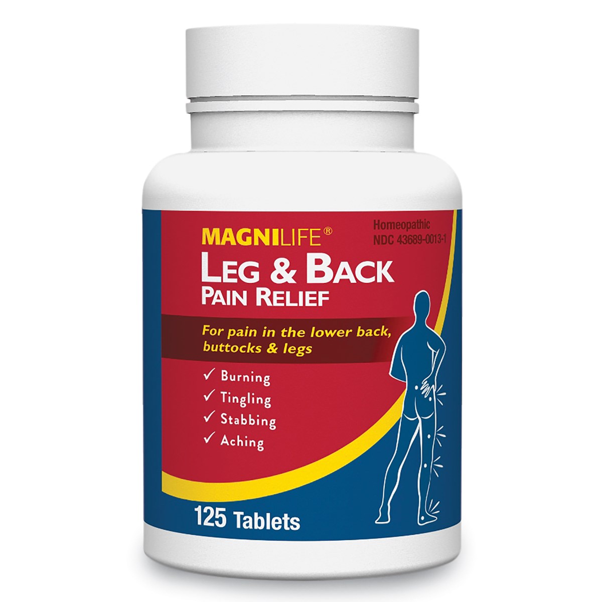 Magnilife® Leg and Back Pain Relief Pills - 125 Tablets | Collections Etc.