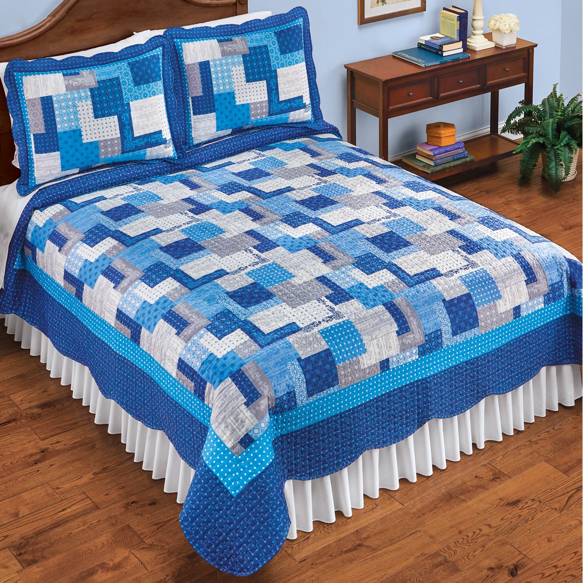 Patchwork Overlay Quilt | Collections Etc.