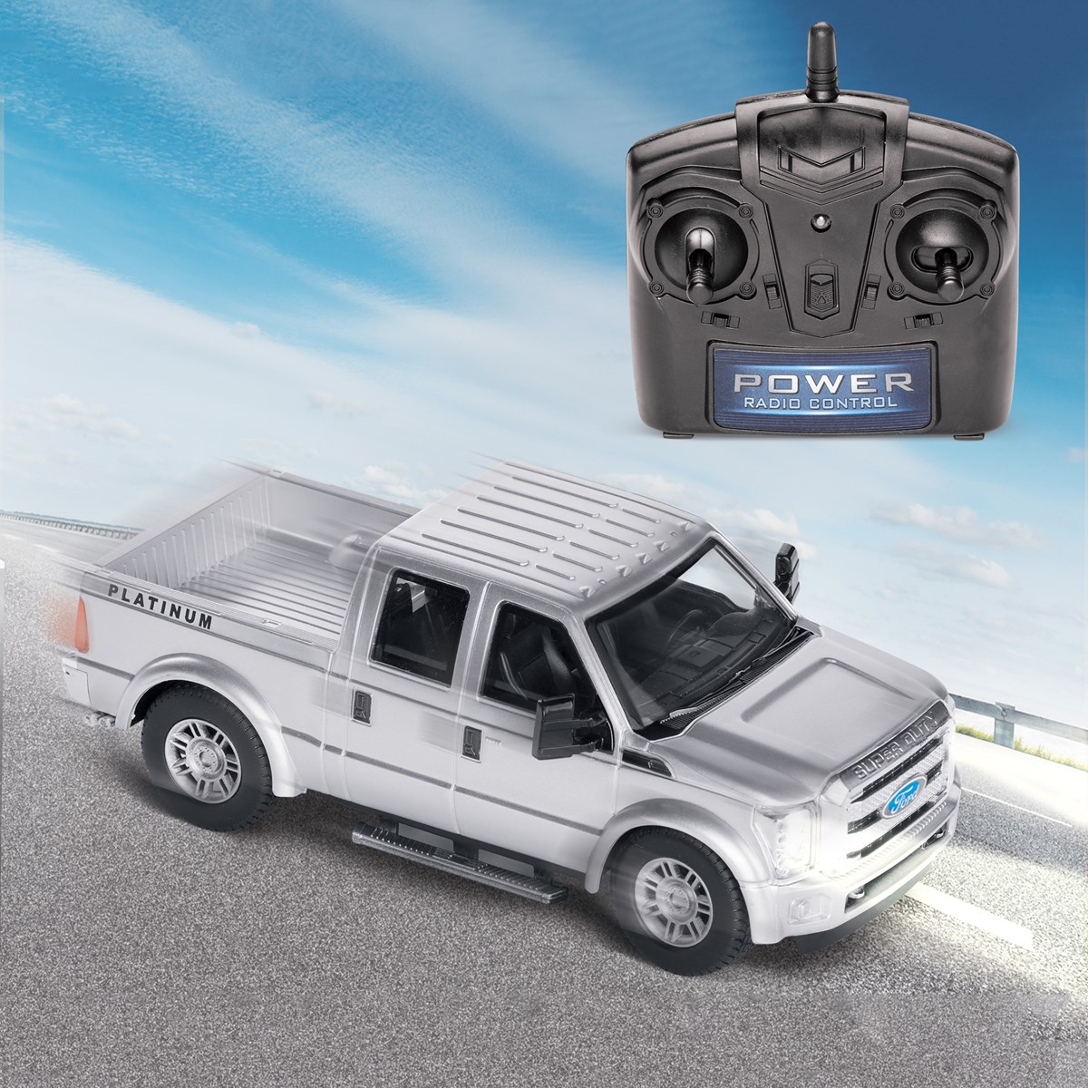 Remote Controlled Full-Function Ford F-350 Toy Pickup Truck ...