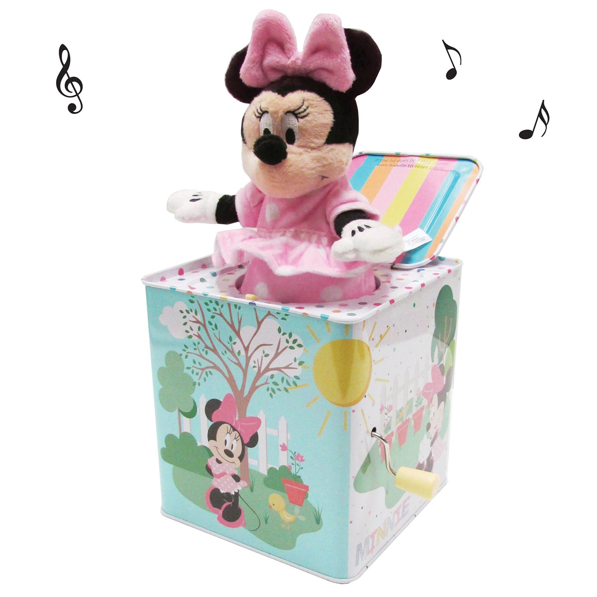 Disney Baby Minnie Mouse Jack-In-The-Box Musical Toy | Collections Etc.