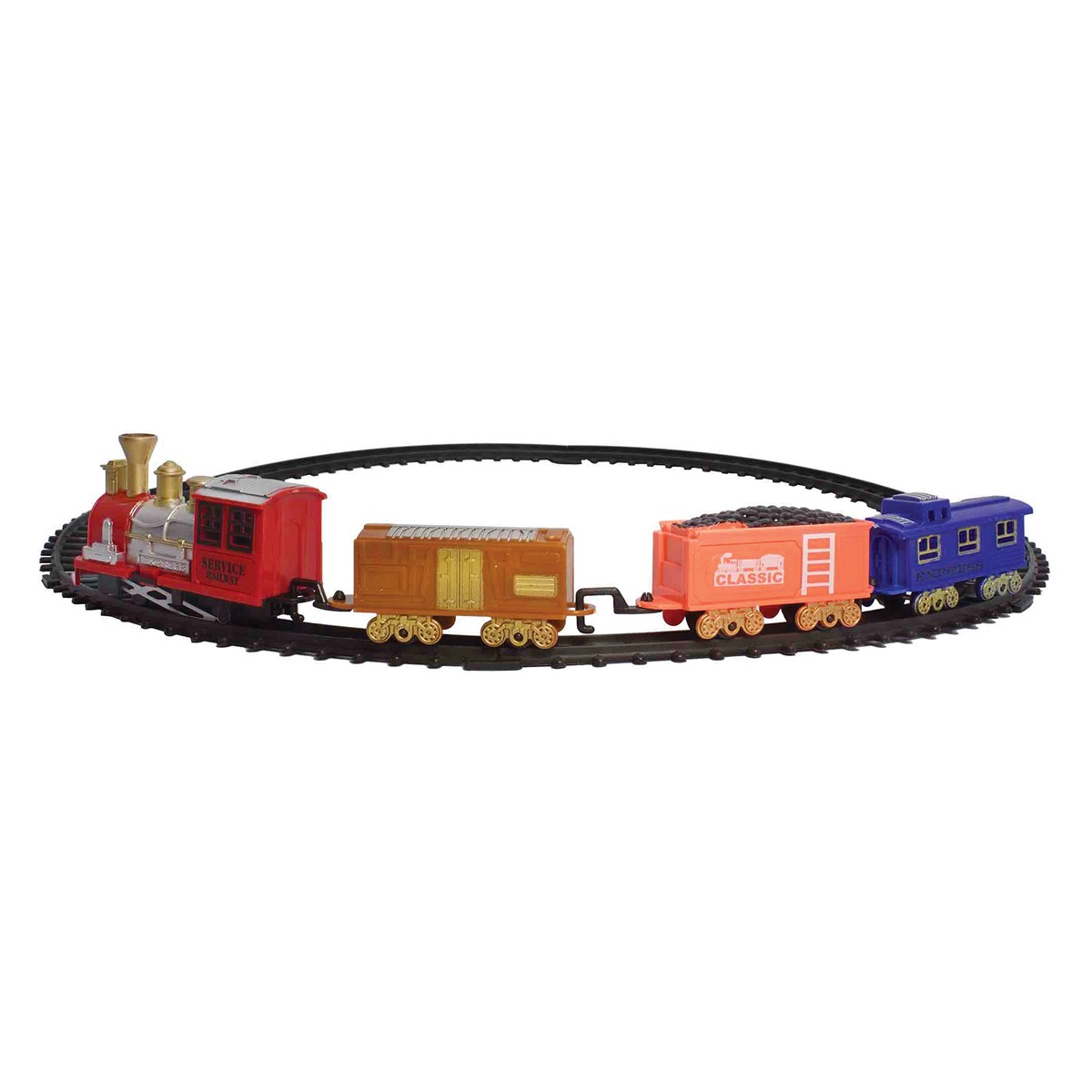 Classic Retro Toy Locomotive Train Set | Collections Etc.