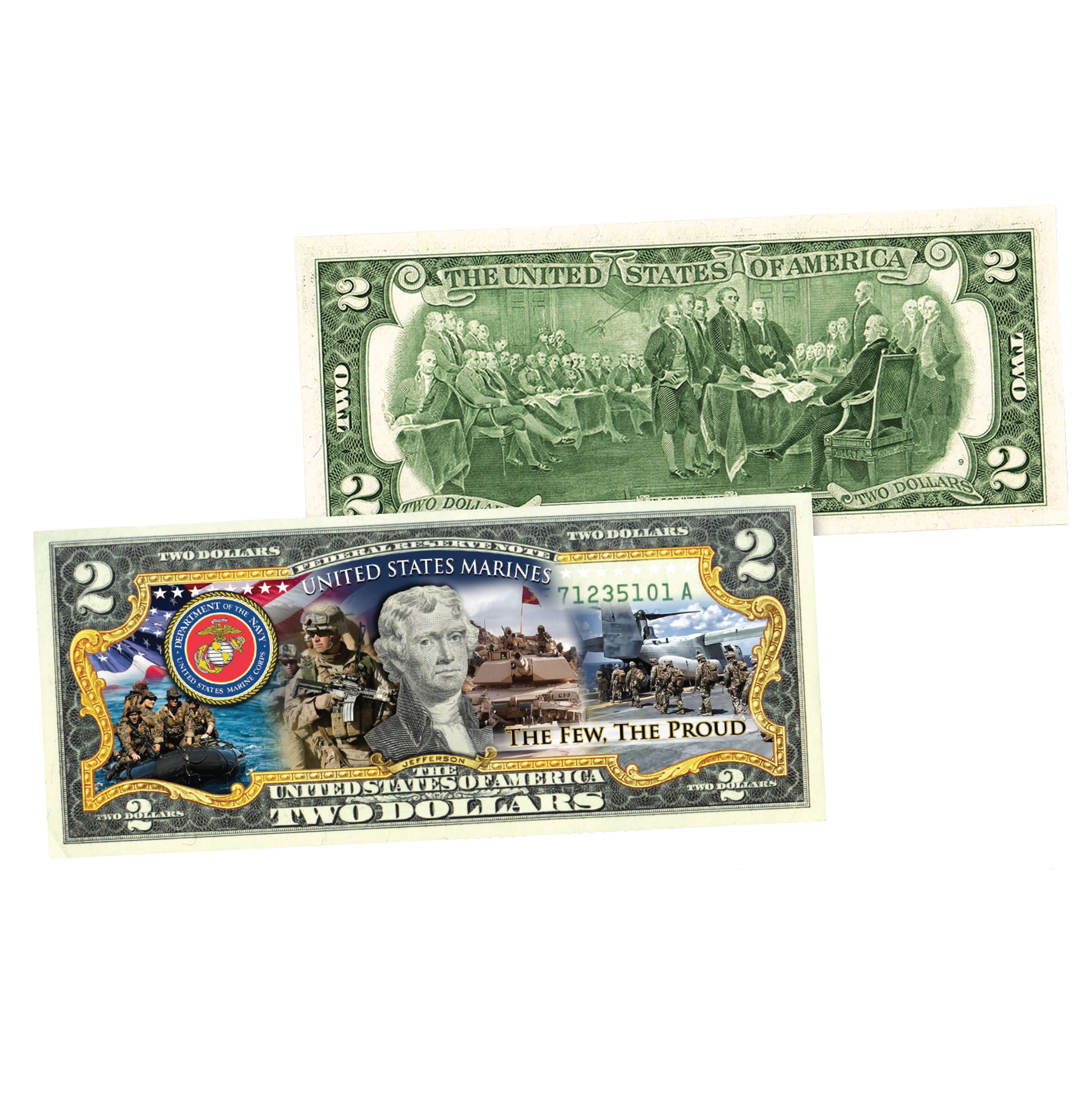 The Few The Proud The Marines Slogan