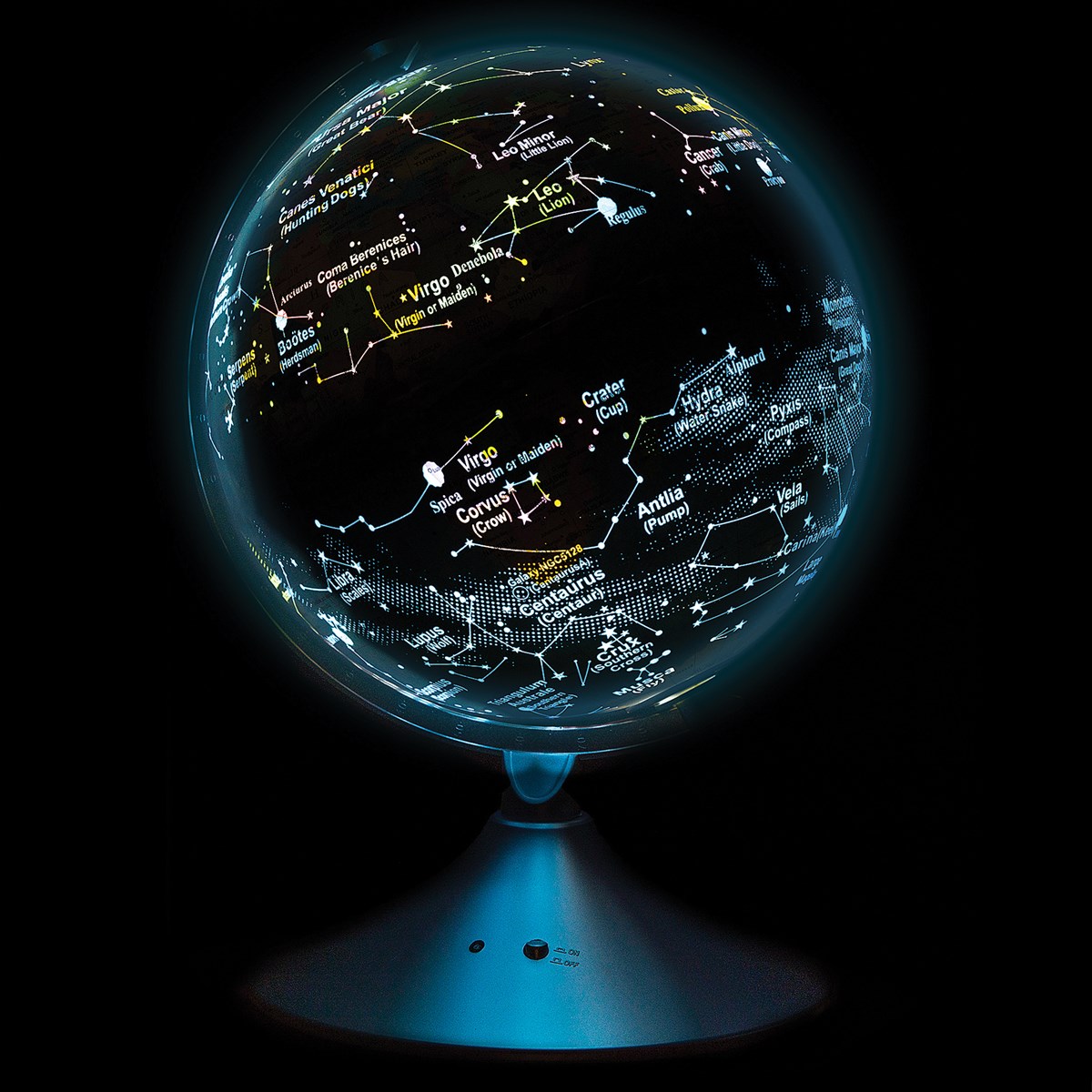 Illuminated Educational Constellation World Globe | Collections Etc.