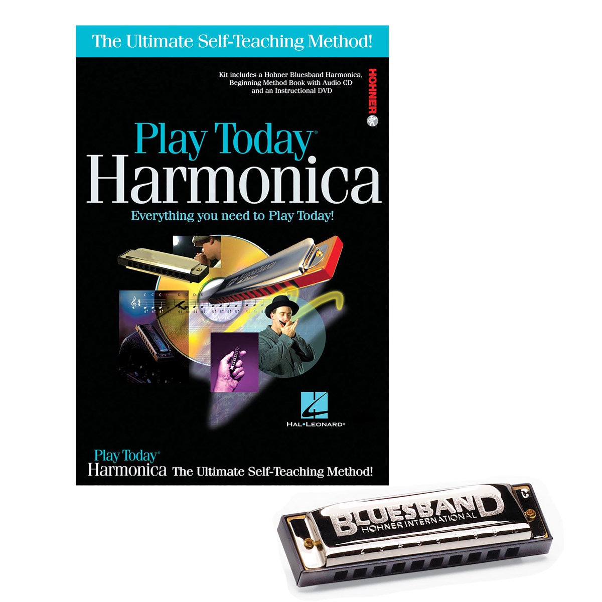 Play Today Harmonica The Ultimate Self-Teaching Method Kit ...