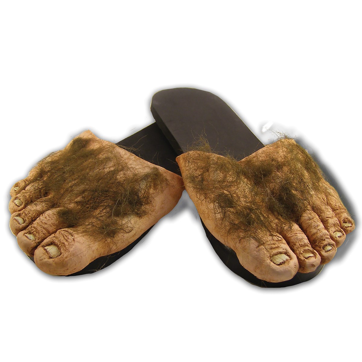 Big Old Hairy Caveman Feet Costume Slippers | Collections Etc.