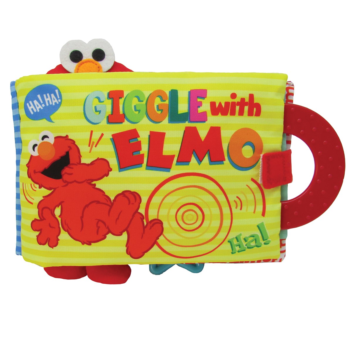 Childrens Sesame Street Giggle With Elmo Soft Book | Collections Etc.