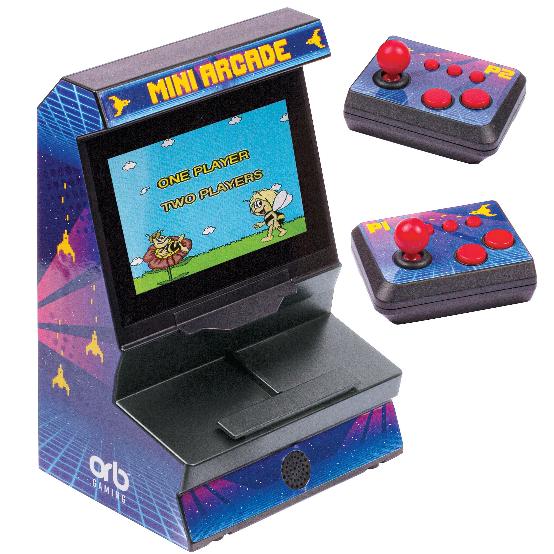 Mini Retro 2-Person Arcade Video Game with 300+ Games