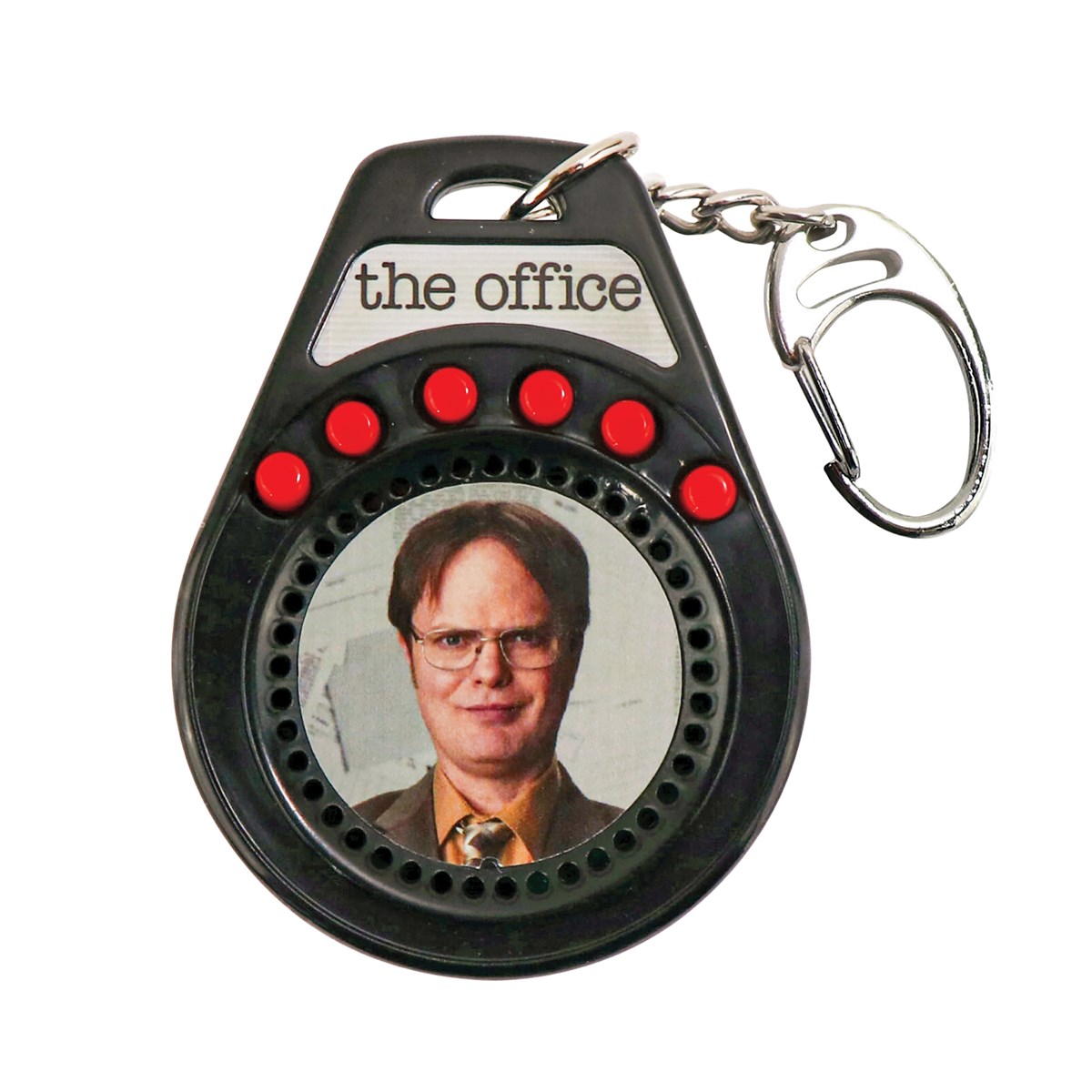 The Office Dwight Shrute Keychain with Catchphrases | Collections Etc.