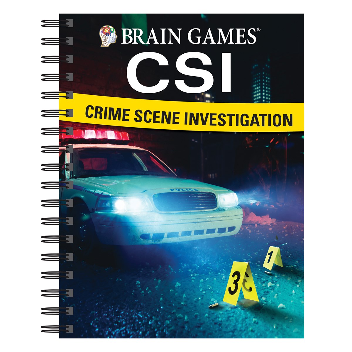 Brain Games CSI Crime Scene Investigation Puzzle Book | Collections Etc.