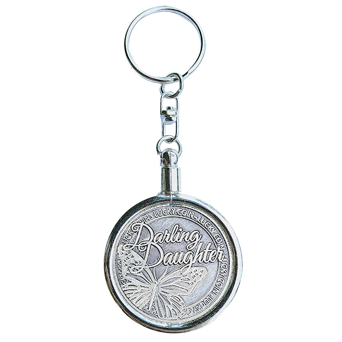 Collectible Lucky Coin Sentimental Keychain | Collections Etc.
