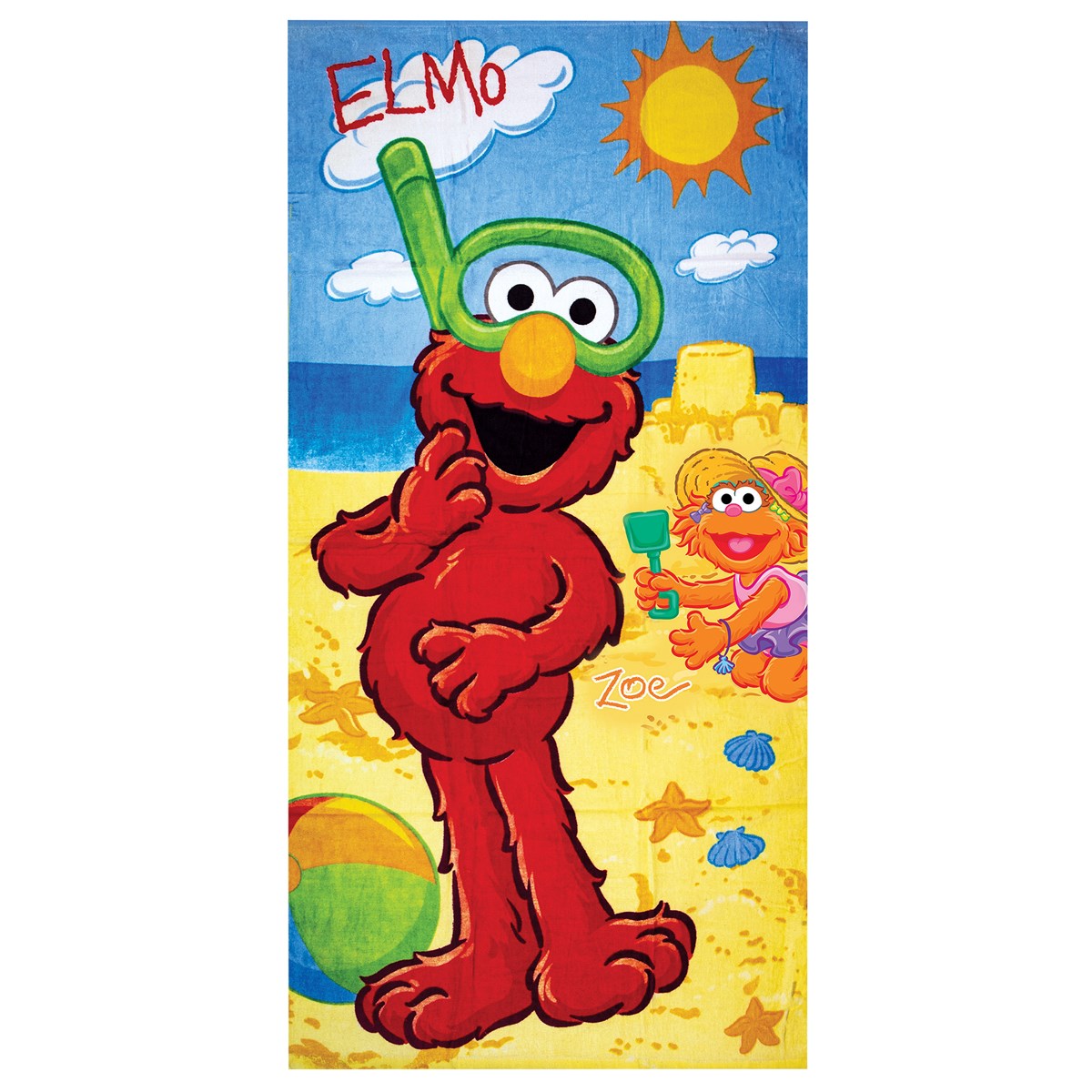 Sesame Street Kids Elmo Pool and Beach Towel | Collections Etc.