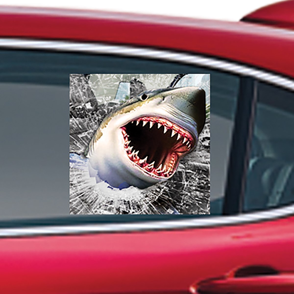 Great White Shark Vinyl Car Window Decal Sticker | Collections Etc.