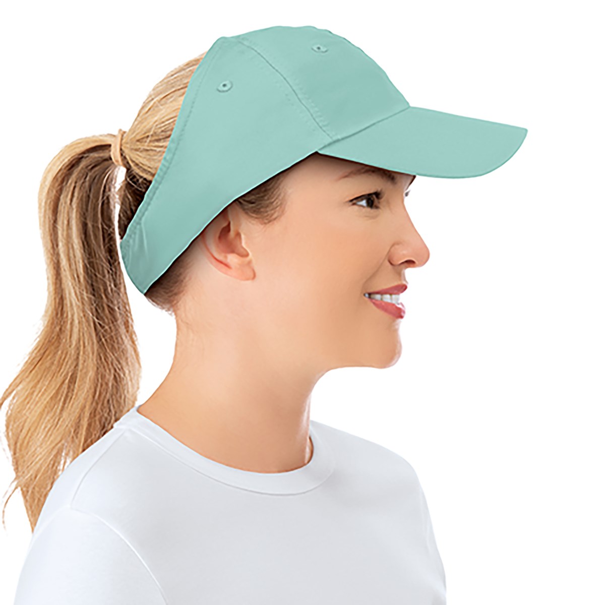 Versatile Open-Back Genie Visor Baseball Cap | Collections Etc.