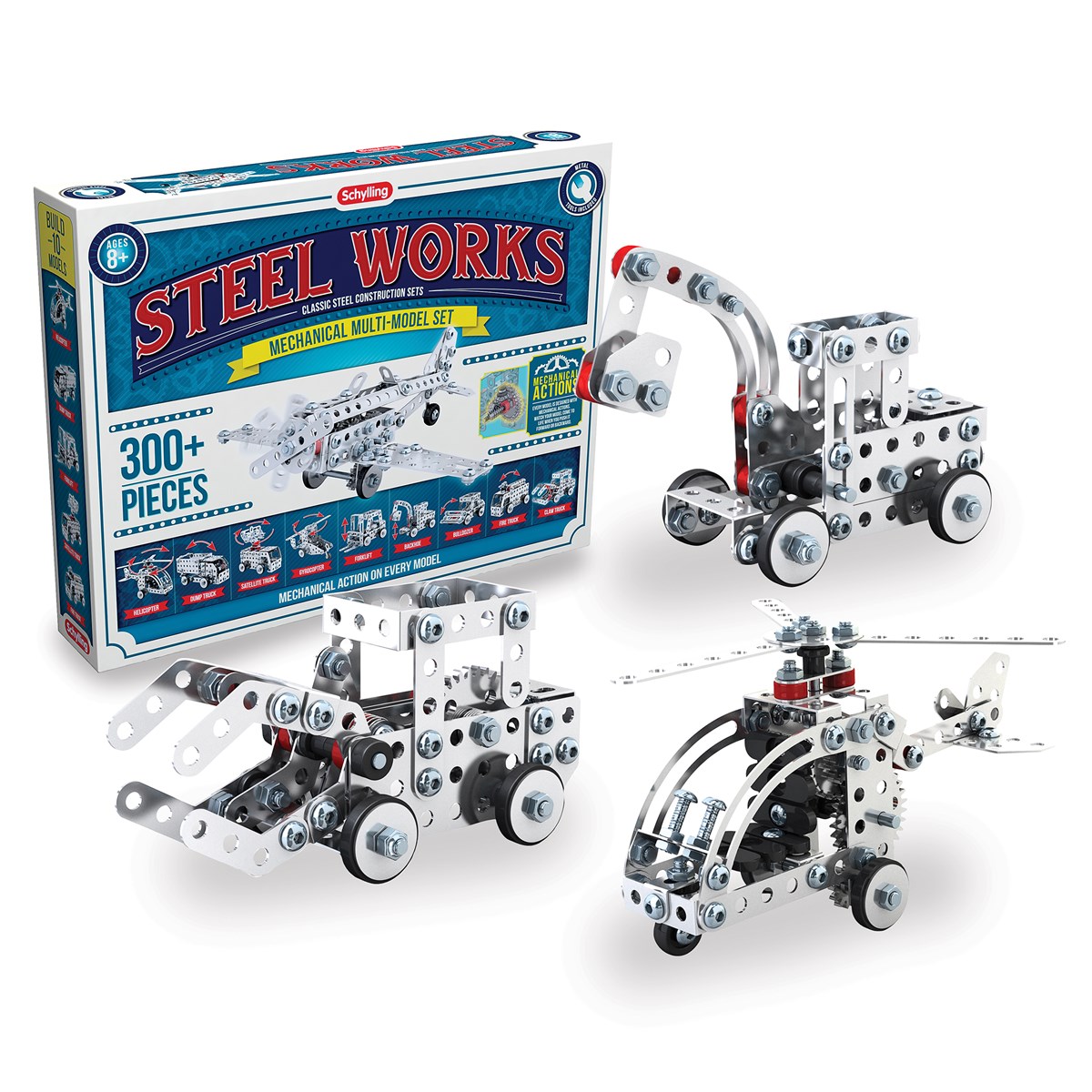 Steel Works Collectible Scale Model 300-Piece Set | Collections Etc.