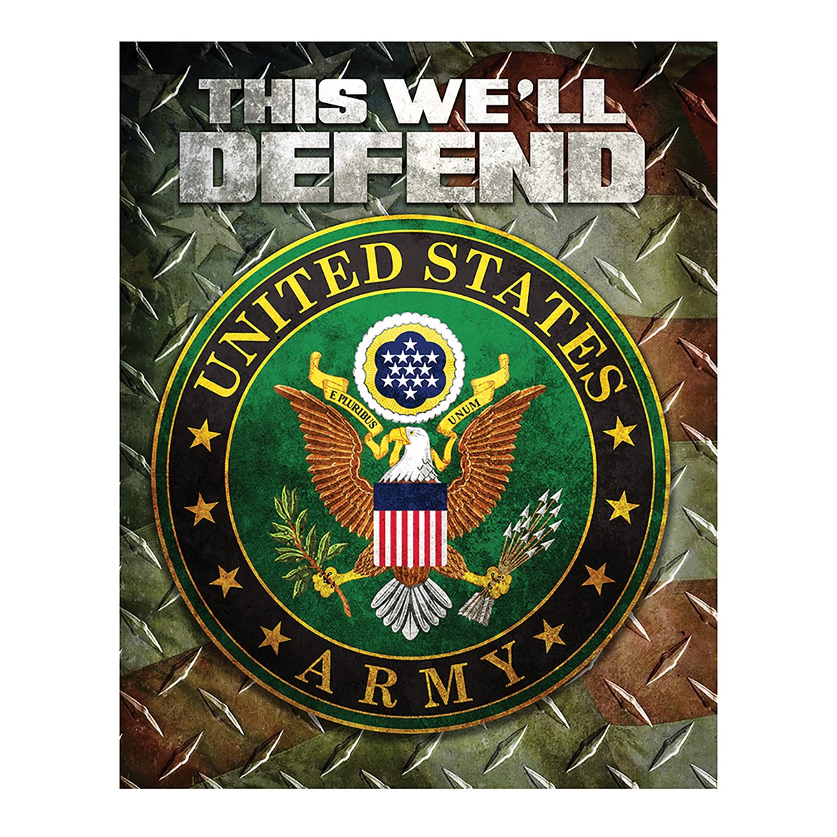 This We'll Defend United States Army Country Tin Sign | Collections Etc.