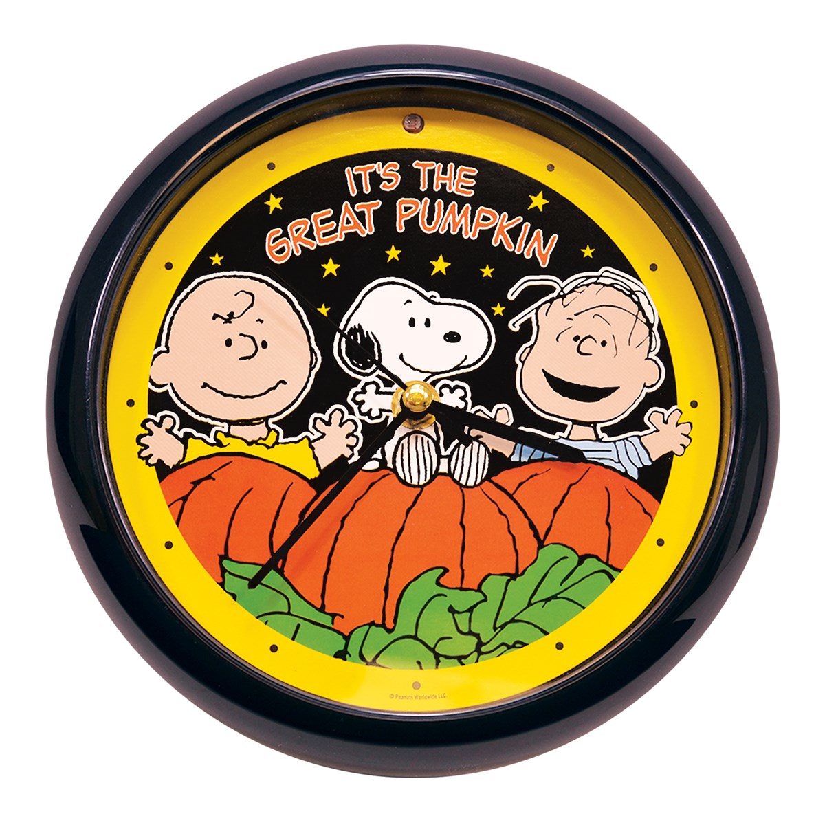 Peanuts It's The Great Pumpkin Wall Clock | Collections Etc.