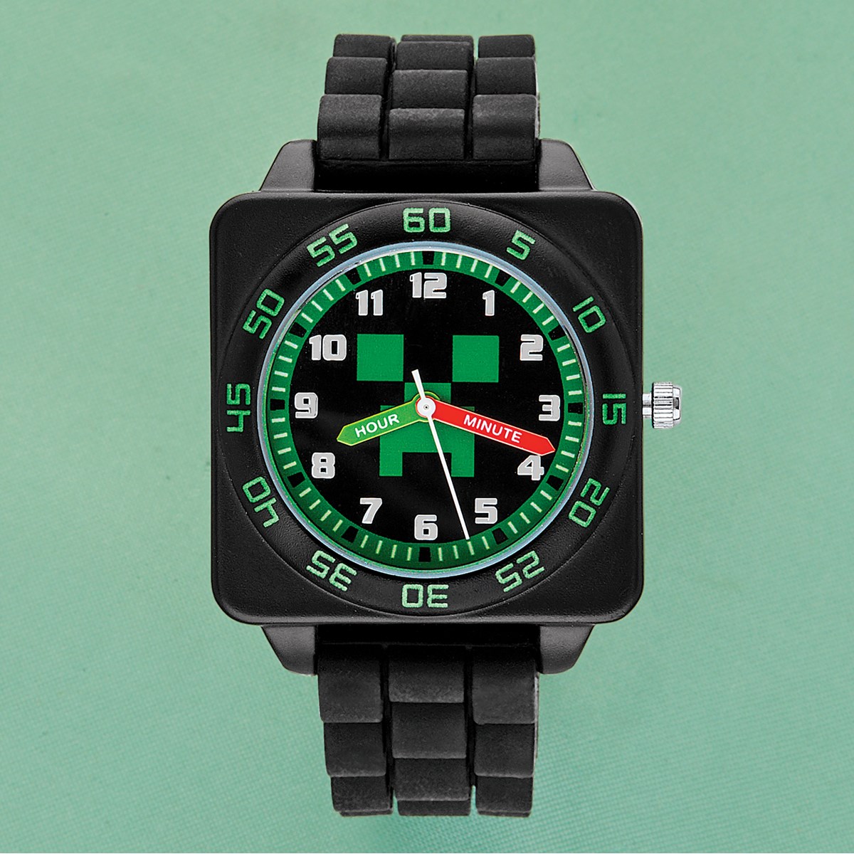 Children's Minecraft Creeper Time Teacher Toy Watch | Collections Etc.