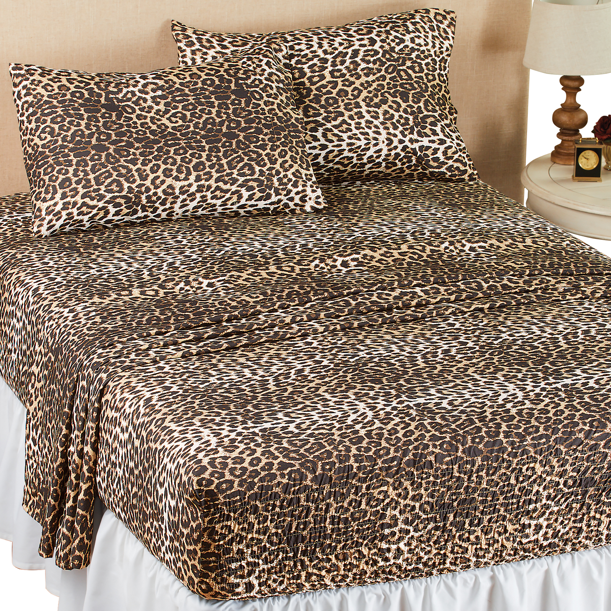 Leopard print sheets store