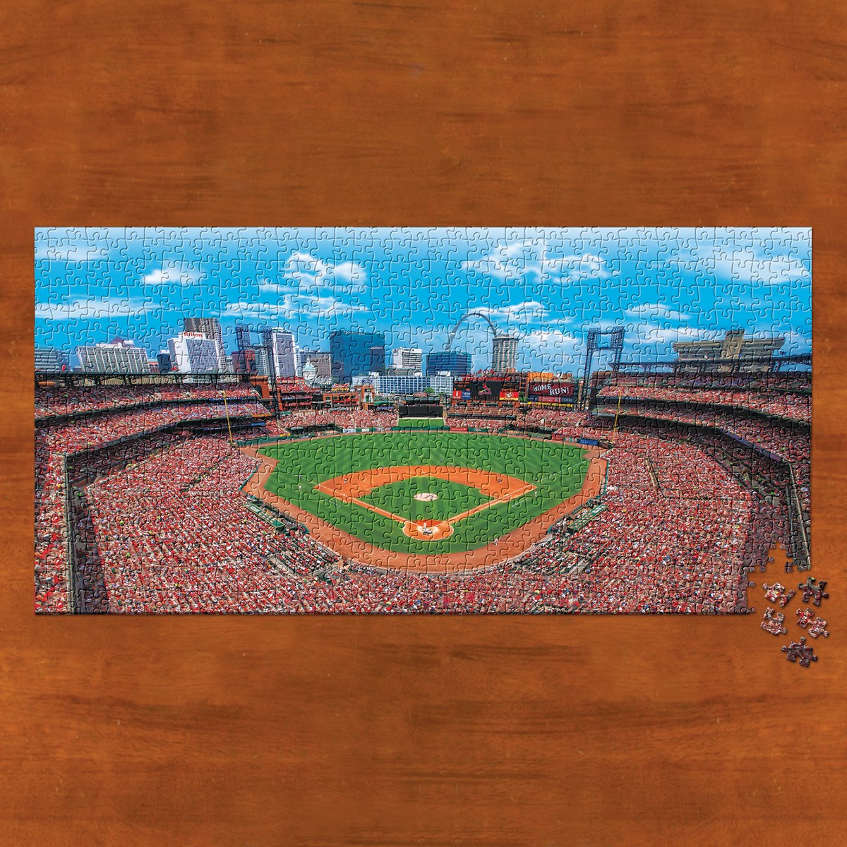 MLB Stadium Panoramic 1000-Piece Jigsaw Puzzle | Collections Etc.