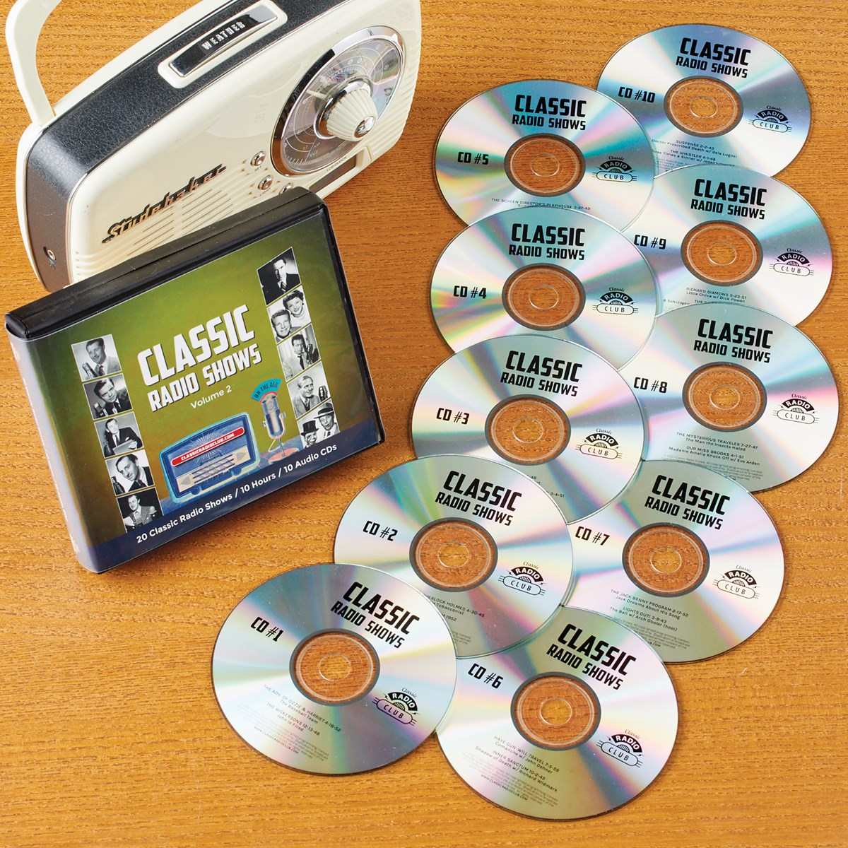 Classic 20-Program Radio Shows CD Sets - Volume 2 | Collections Etc.