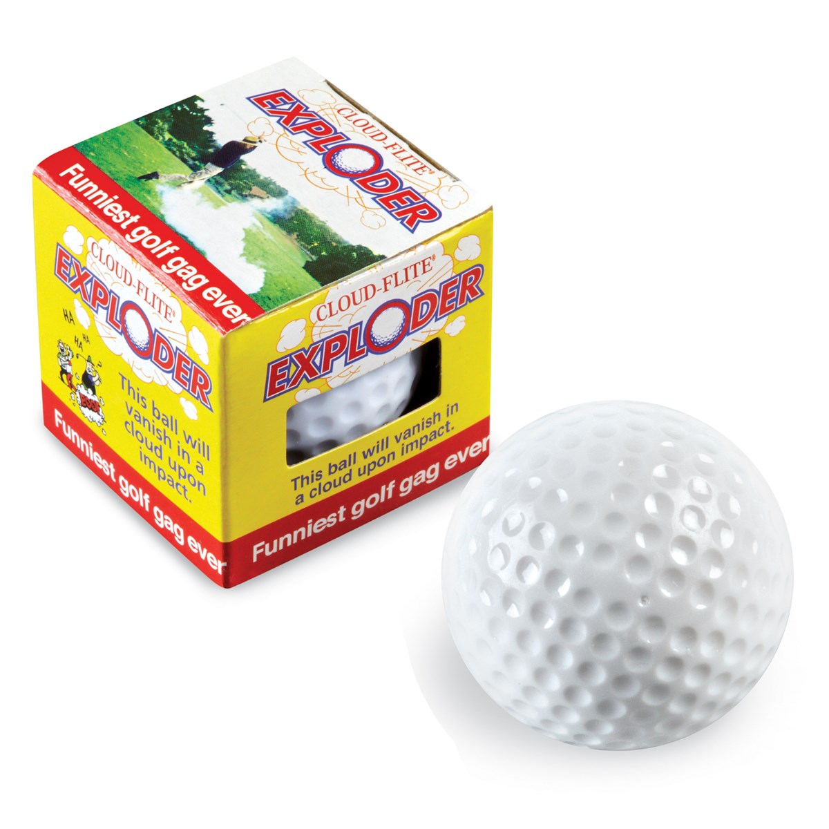 Exploding Compressed Powder Prank Golf Balls | Collections Etc.
