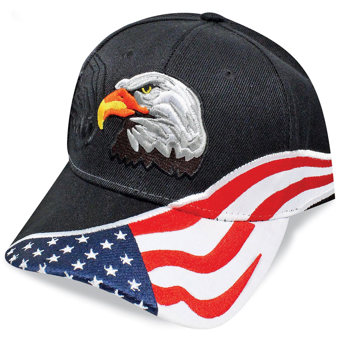 American Eagle Patriotic Pride Cotton Baseball Cap | Collections Etc.