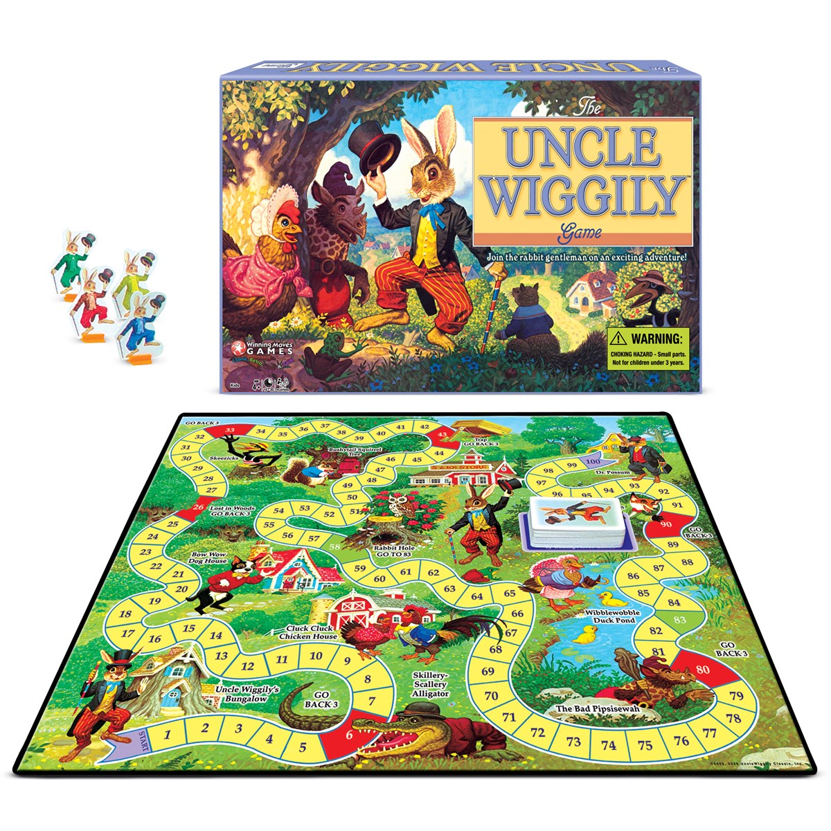 The Uncle Wiggily Board Game by Winning Moves | Collections Etc.