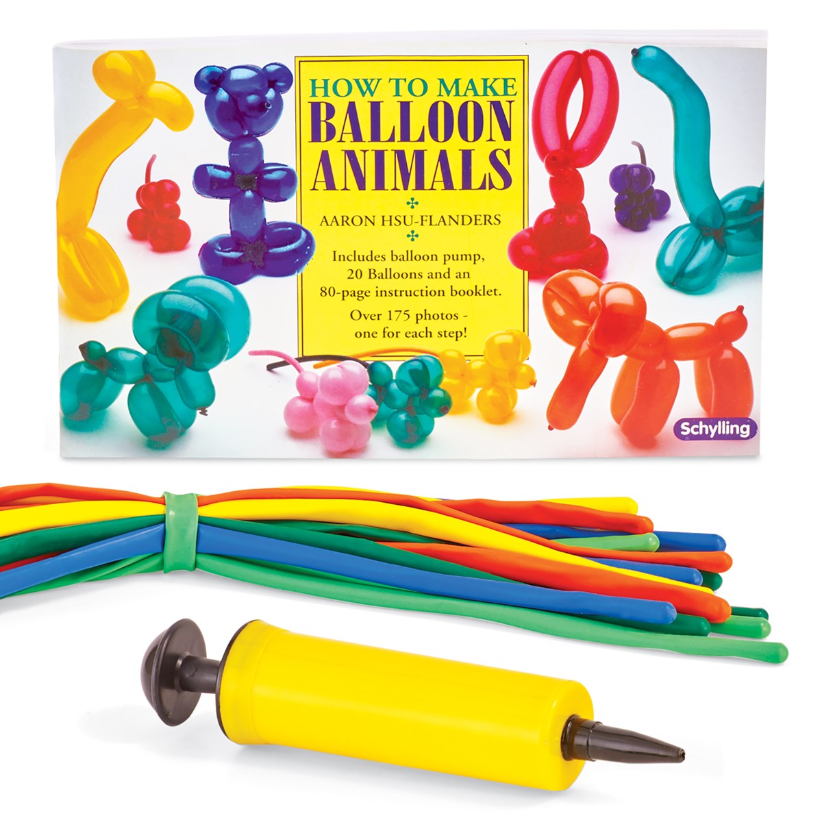 Step-by-Step Balloon Animal Making Instruction Kit | Collections Etc.