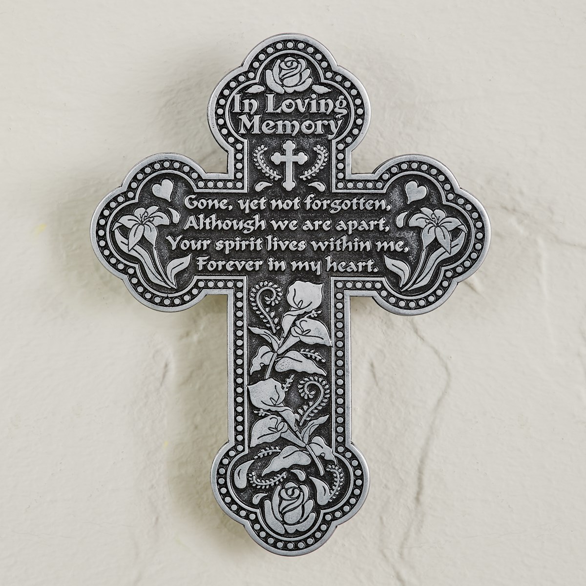 Intricately Detailed In Loving Memory Wall Cross Decor | Collections Etc.