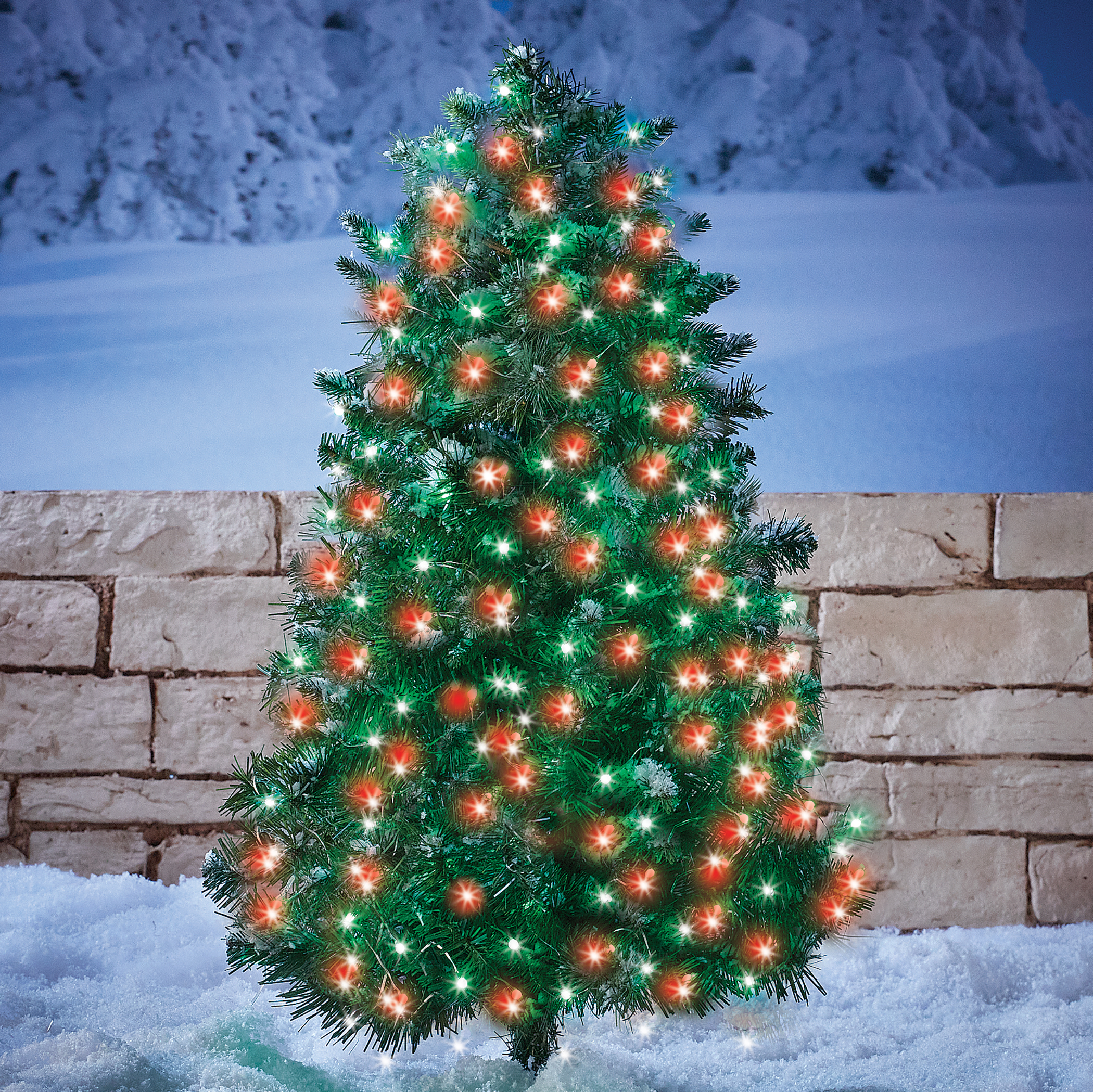 Red and green christmas lights store