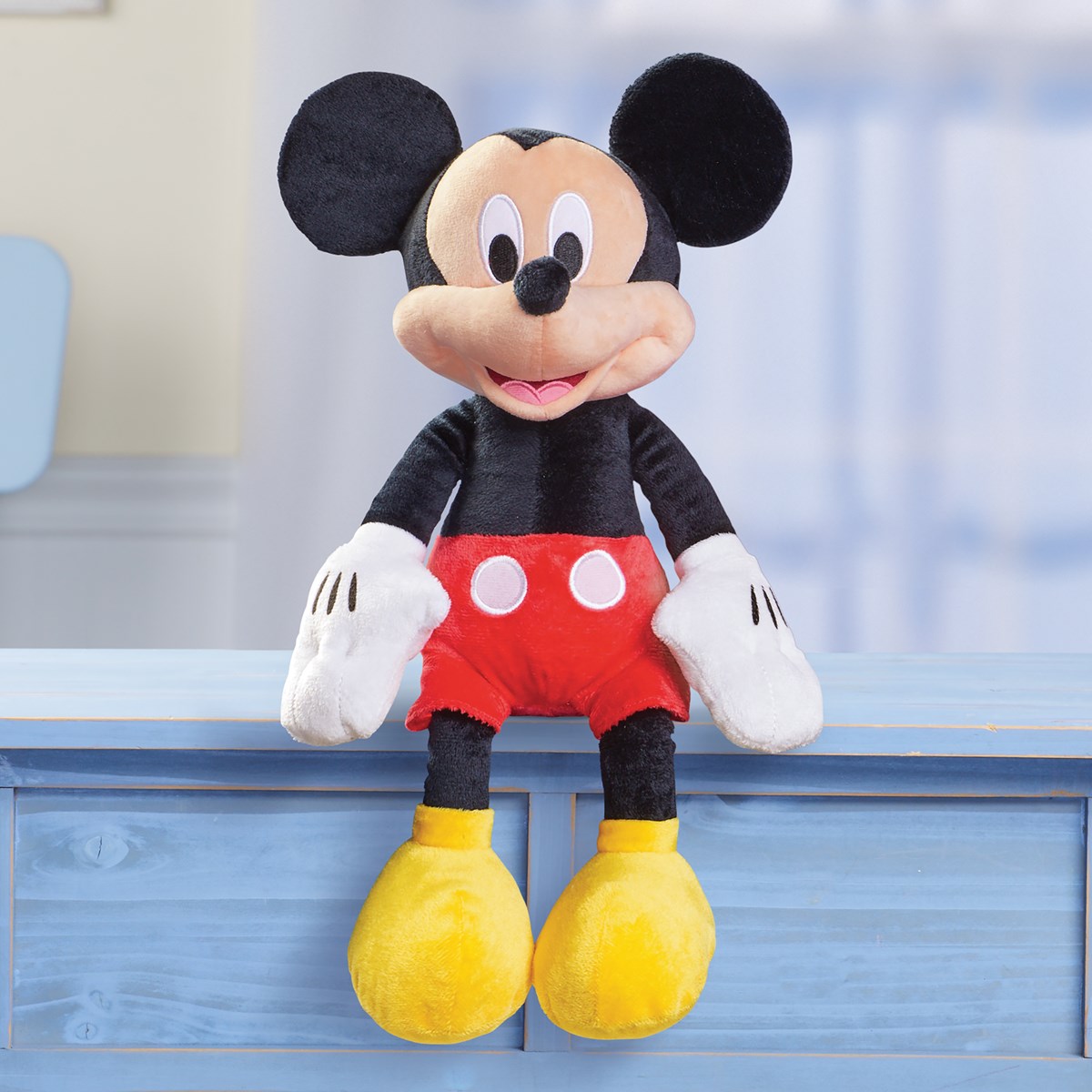 Disney Mickey Mouse 15-Inch Stuffed Plush Kid's Doll | Collections Etc.