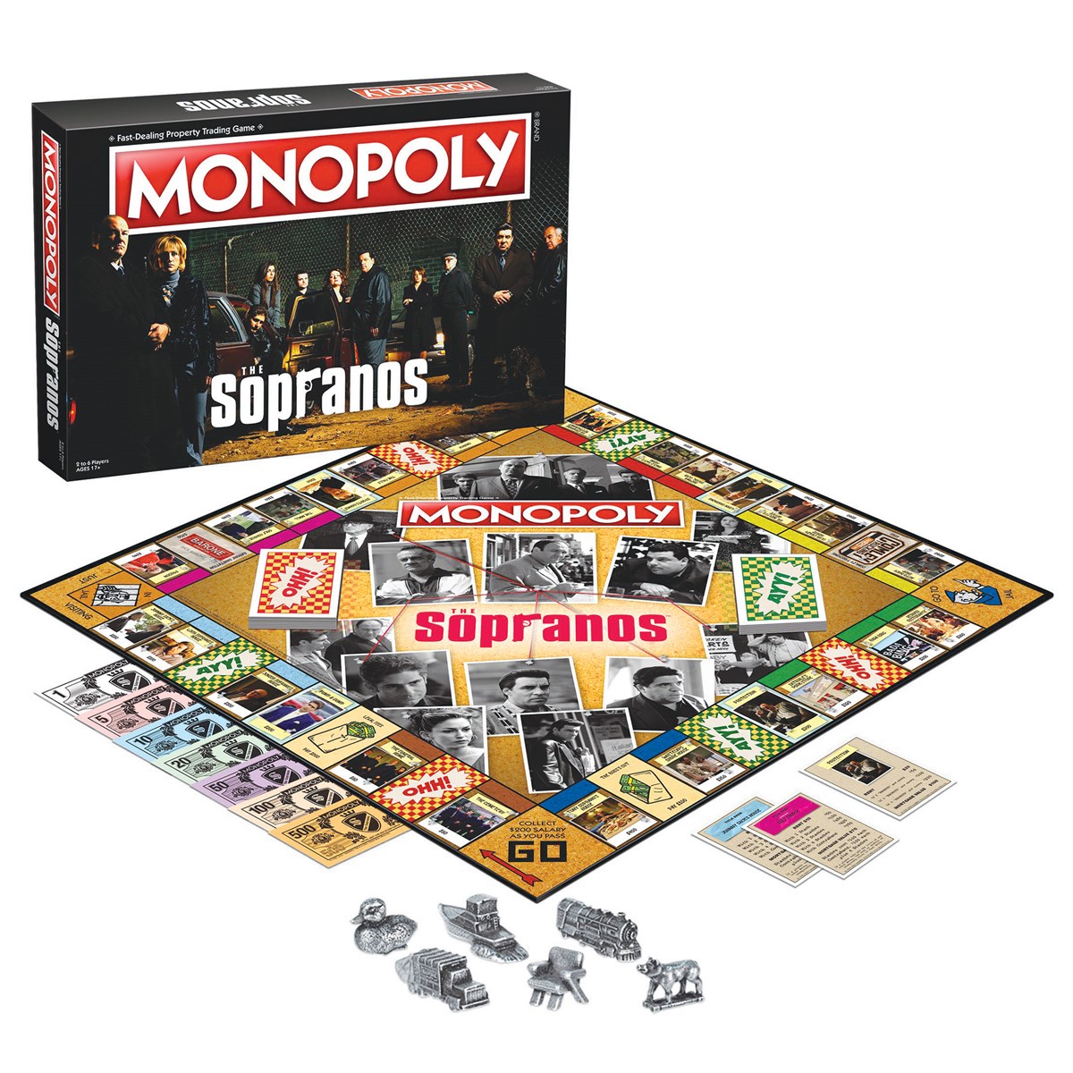 The Sopranos TV Show Themed Monopoly Board Game | Collections Etc.