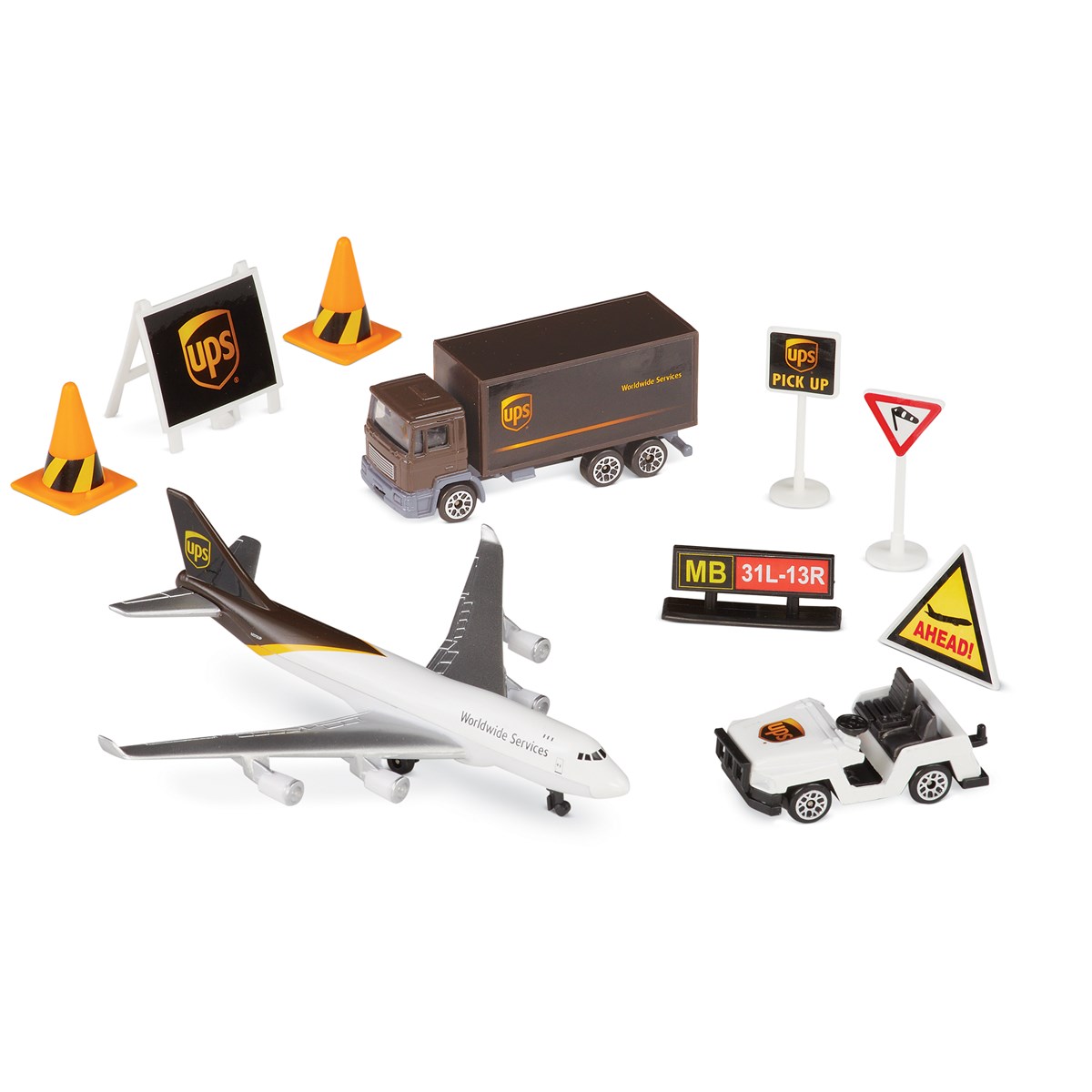 Officially Licensed 10-Piece UPS Equipment Set | Collections Etc.