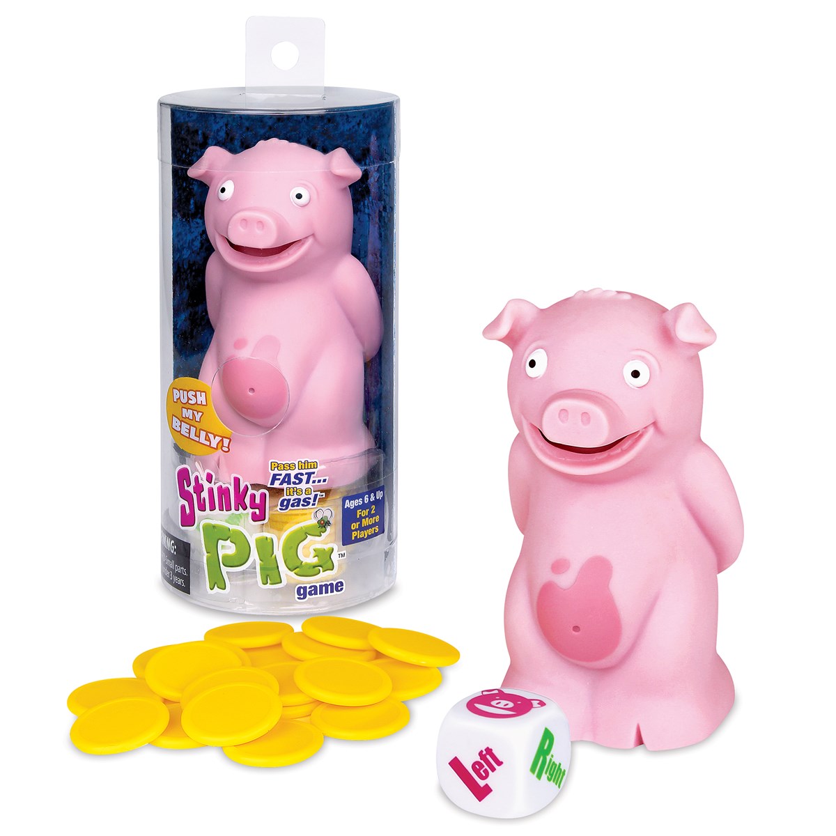 Hilarious Stinky Pig Die and Coin Game | Collections Etc.
