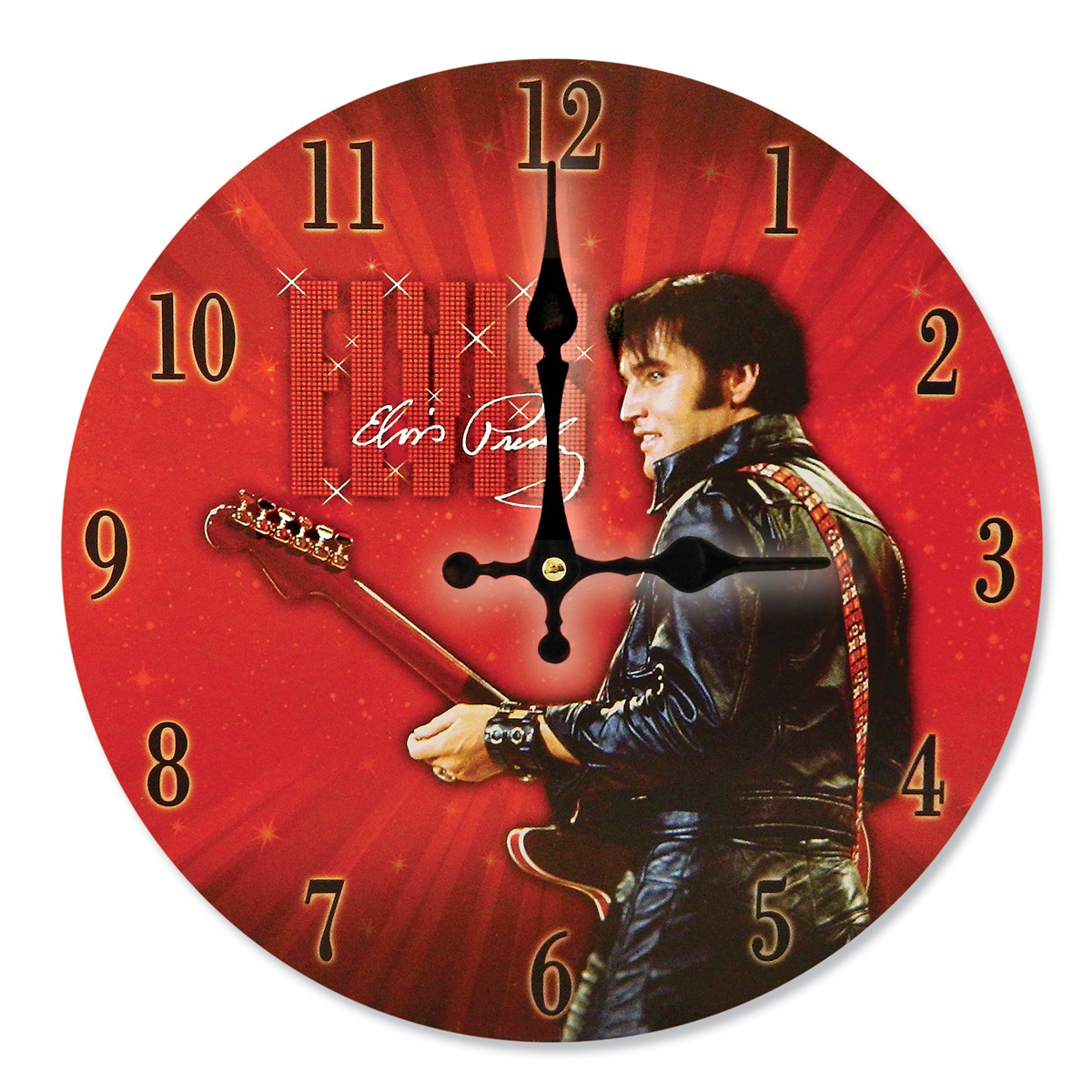 Elvis Presley 1968 Comeback Concert Wall Clock | Collections Etc.