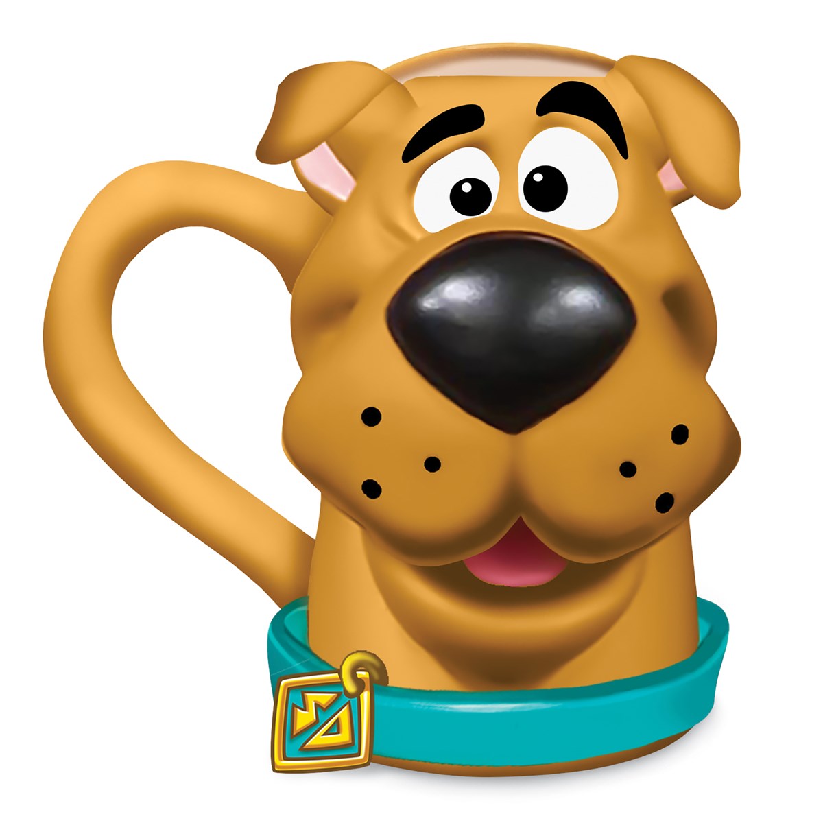 Scooby Doo Sculpted 12 oz. Ceramic Coffee Mug | Collections Etc.
