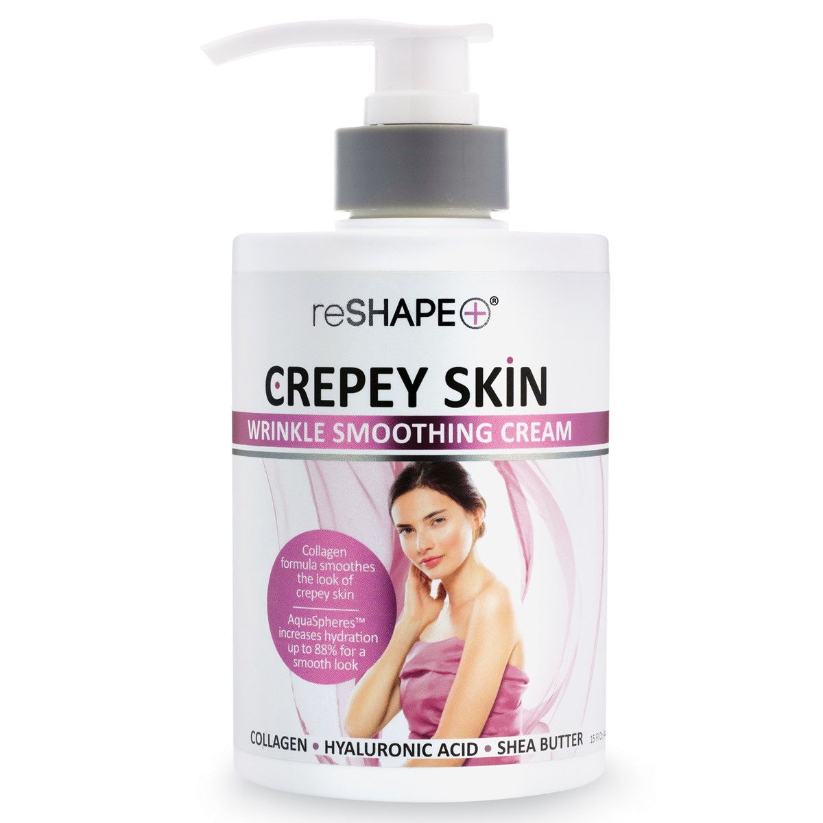 ReShape+ Crepey Skin Wrinkle Smoothing Treatment Cream | Collections Etc.