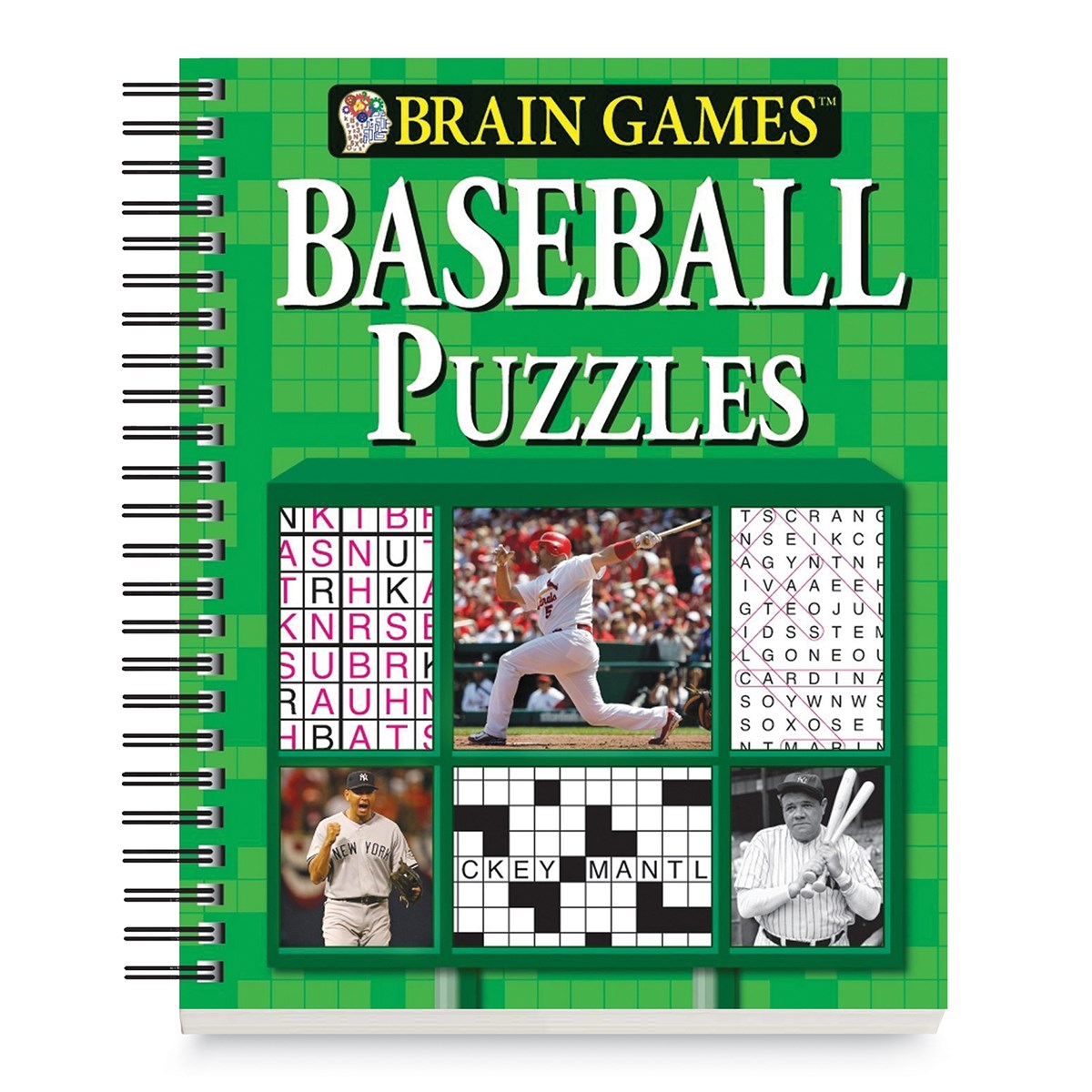 Brain Games Baseball 200-Puzzle Activity Book | Collections Etc.