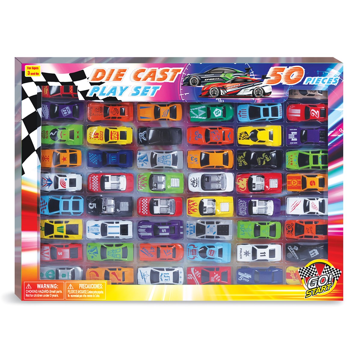 Die Cast Collectible Car Collection - Set of 50 | Collections Etc.