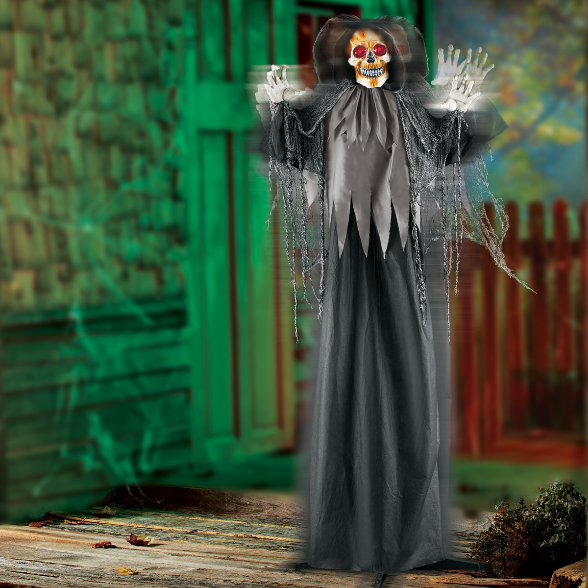70" Halloween Animated Skeleton Decoration | Collections Etc.