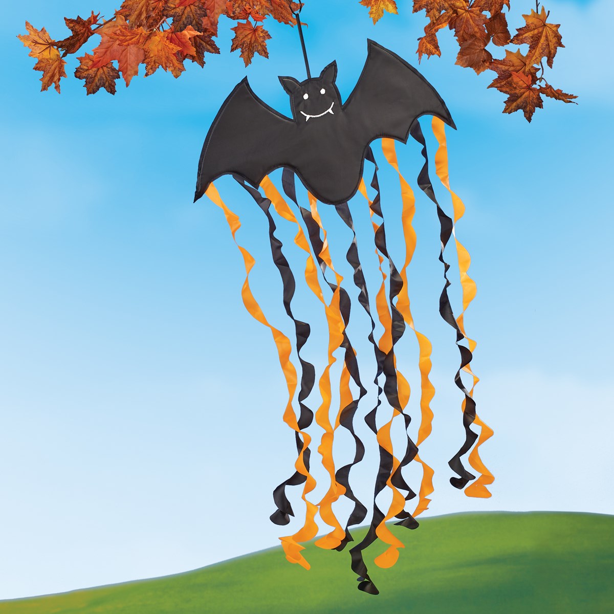 Halloween Bat Outdoor Hanging Windsock Decoration | Collections Etc.