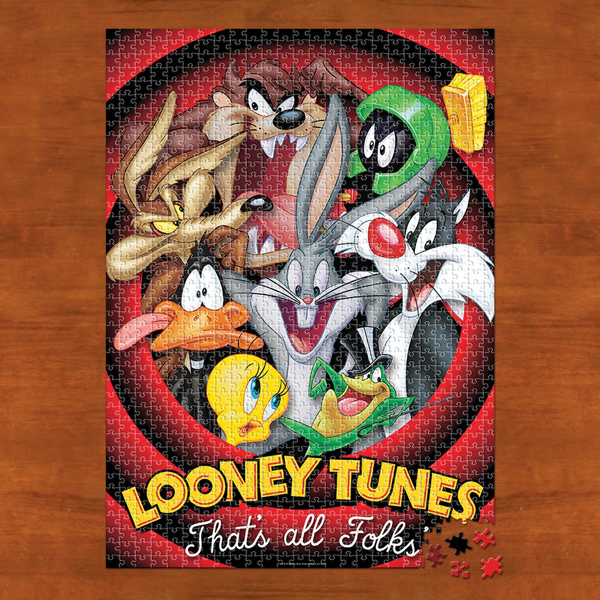 Classic Looney Tunes 1,000-Piece Jigsaw Puzzle | Collections Etc.