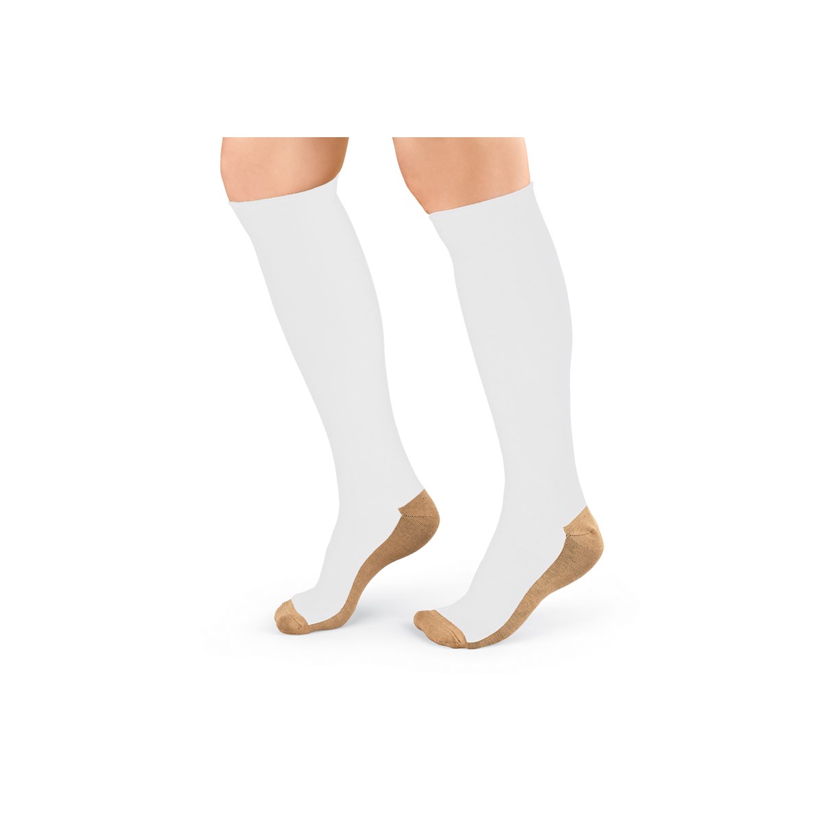 Therapeutic Bamboo Charcoal and Copper Compression Socks | Collections Etc.