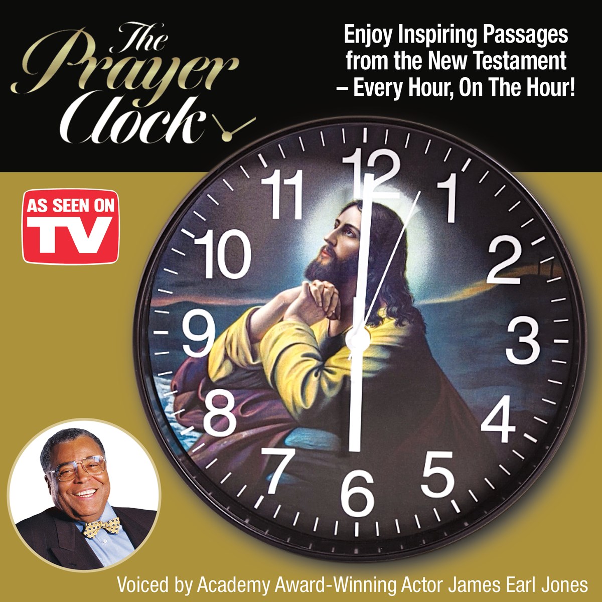 The Prayer Clock with Inspirational Hourly Voiced Passages ...