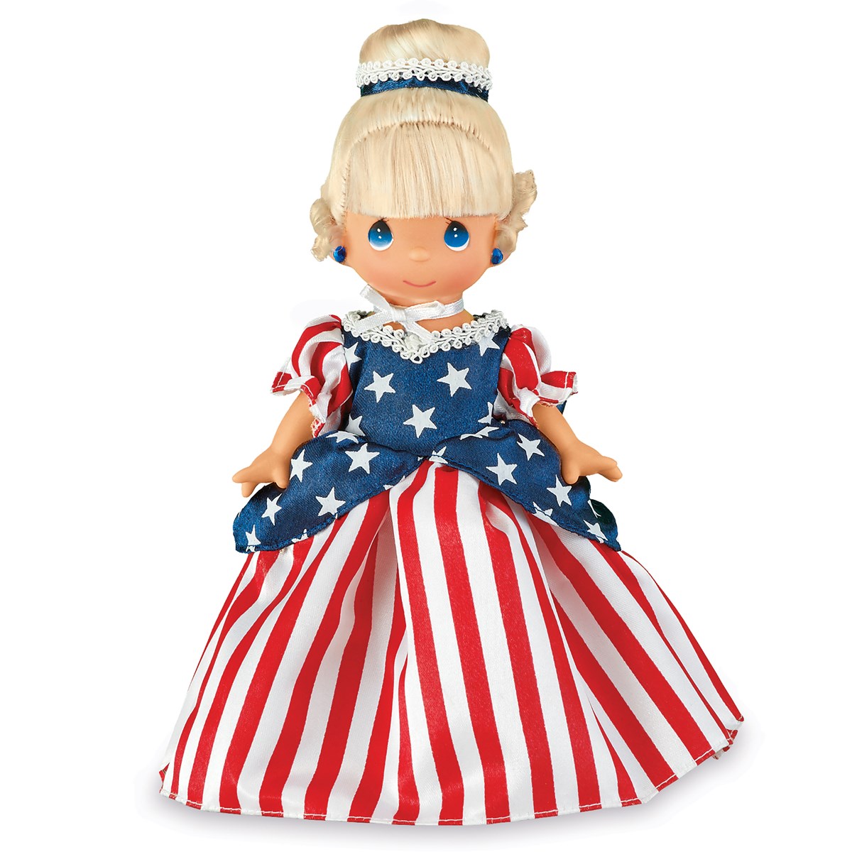 Collectible Precious Moments Patriotic Princess Doll | Collections Etc.
