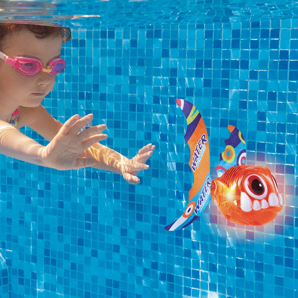 LED Light Up Deep Sea Monster Pool Dive Toy | Collections Etc.