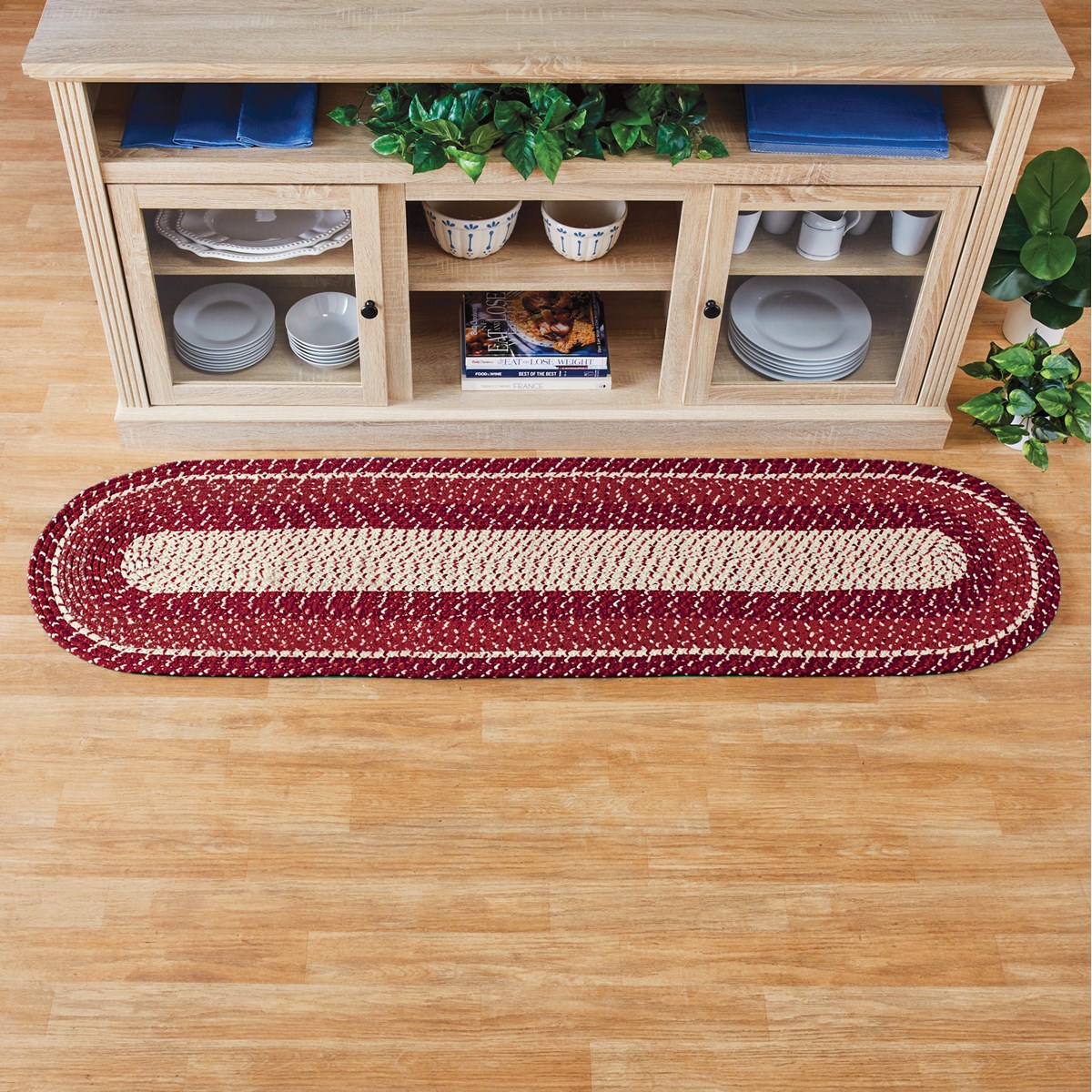 Braided Basic Runner Rug | Collections Etc.